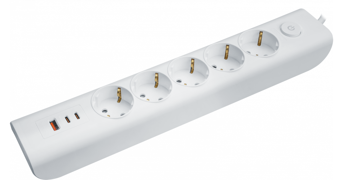 Удлинитель Navigator 95 691 NPE-USB06-05-300-ESC-3X1-PD20W ...